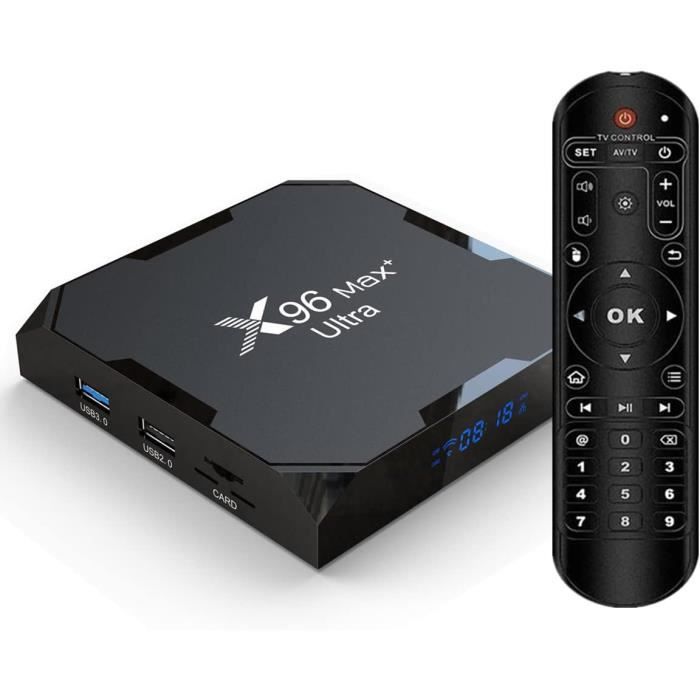 Tv Box Upgraded Android 11.0 Tv Box 4 Go Ram 32 Go Rom 2,4 G-5G Dual ...