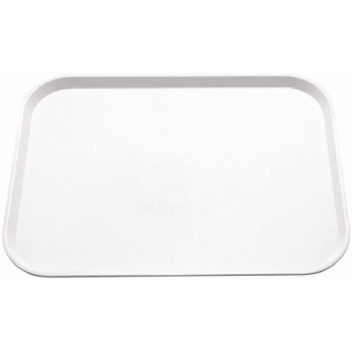 Kristallon Plateau de service alimentaire Blanc -[S38] - Cdiscount Maison
