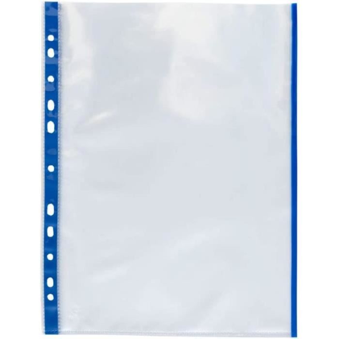 Grafoplas 5501130 Pochettes en polypropylène avec indicateur de couleur ...