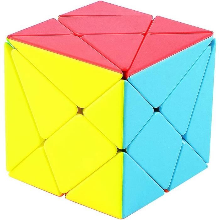 TOYESS Axis Cube 3x3 less, Cube de Vitesse 3x3x3 Cube Magique pour ...