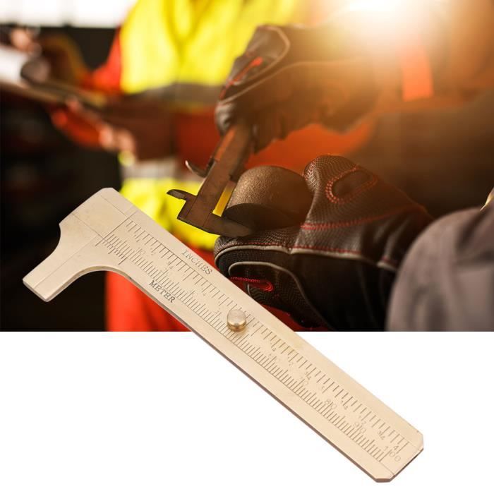 Tbest Brass Vernier Caliper, Accurate Caliper, Jewelry for Measurement ...