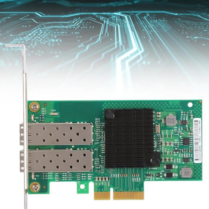 Zerone carte réseau pour Intel 82580 Adaptateur de carte réseau fibre ...
