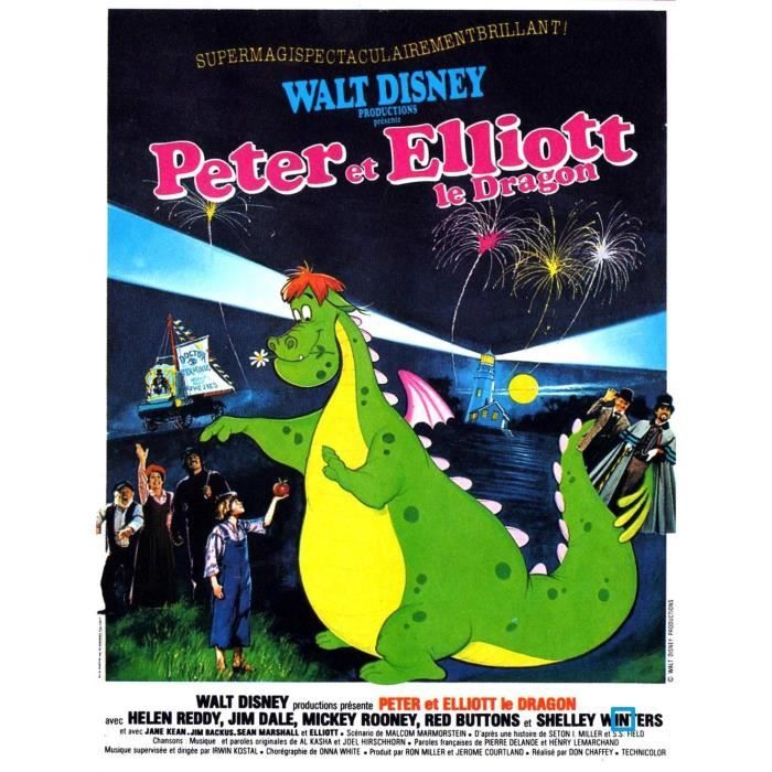 DISNEY CLASSIQUES - Blu-Ray Peter et Elliott le dragon - Cdiscount DVD