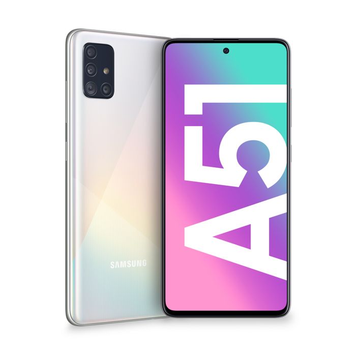 Samsung Galaxy A51 4Go/128Go Blanc Dual SIM - Cdiscount Téléphonie