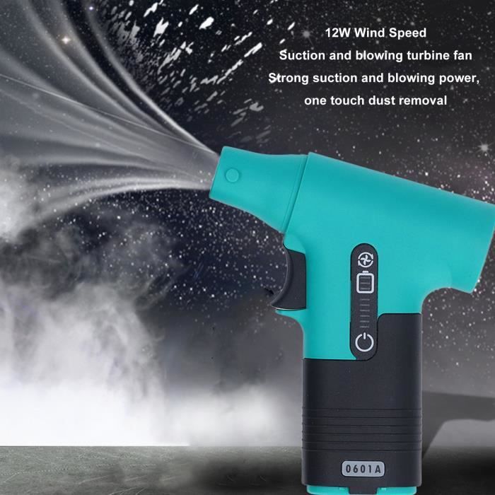 Qiilu souffleur Turbo Mini souffleur à Jet sec, vitesse du vent 120000 ...