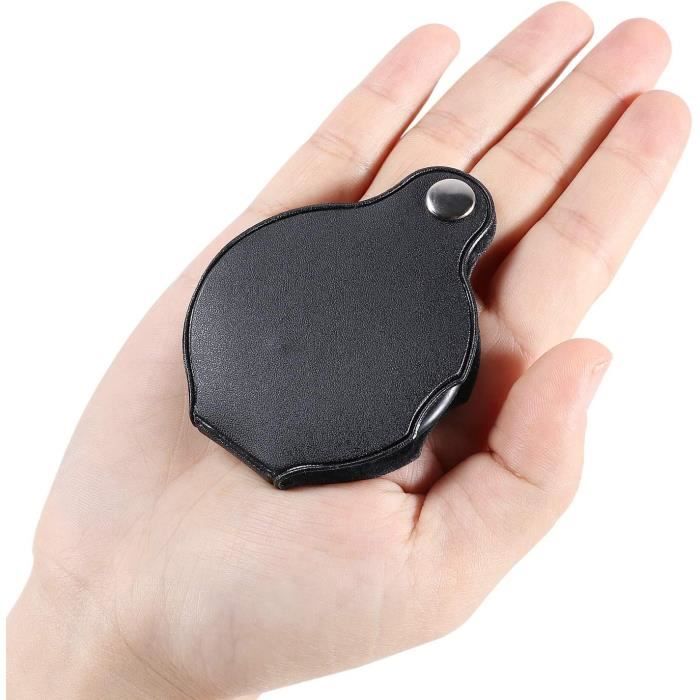 TRIXES Loupe de Poche Pliable en Verre Grossissement 3X303 - Cdiscount ...