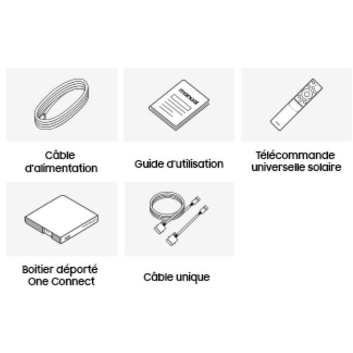 SAMSUNG - TQ55QN700CT - TV Neo QLED 8K - 55" (140 cm) - HDR10+ - Smart ...