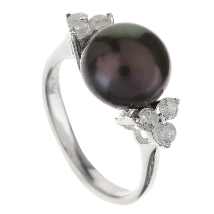 NACRE DE PERLE Bague Perle de Culture - Achat / Vente bague - anneau ...
