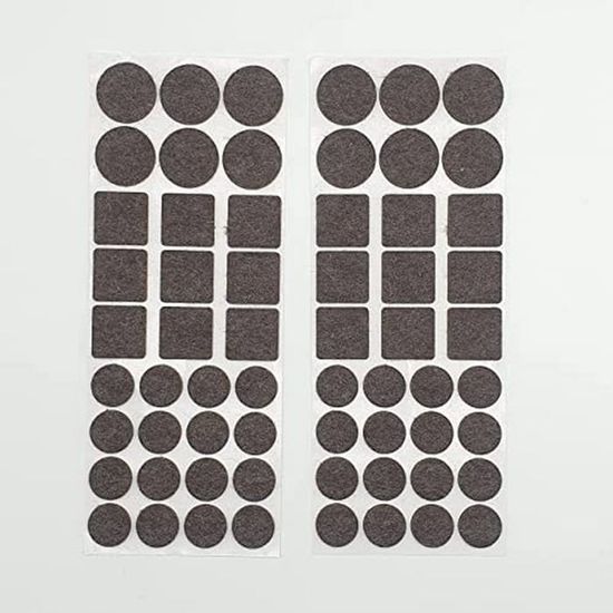 Patin - embout - feutre Jumbo - 600/M2 - Set Feltrini Misti 62 pieces ...