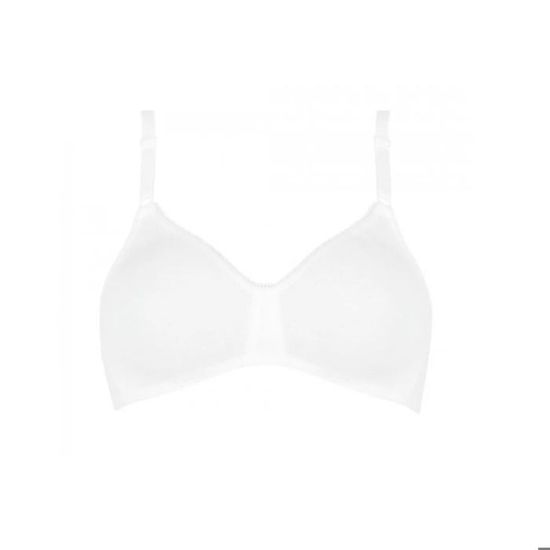 Soutien-gorge - SLOGGI - Basic+N - Blanc - Sans armatures - Confort coton-élasthanne white ...