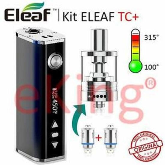 ELEAF TC 40w GS Tank - Box iStick TC 40w + kit GS TANK TC (tank + 2 ...