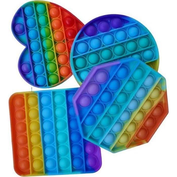 Pop it Fidget Toys Pack,fidjetoys Toy Anti Stress,popit Jeux Pas Cher ...