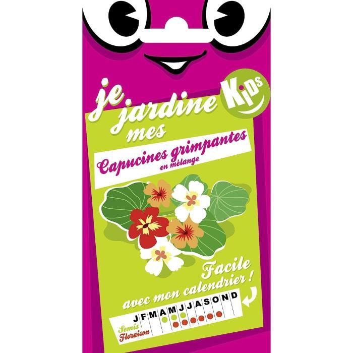 Graines De Capucines Grimpantes En Mélange-Kids-3 Grammes[x1489 ...