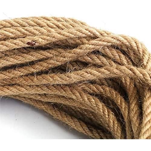 Cordelette 6Mm 5M-50M De Corde De Jute Naturelle De Corde De Jute De ...