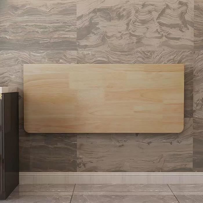 Table Murale Rabattable Table Pliante Murale En Bois, Table De Cuisine ...