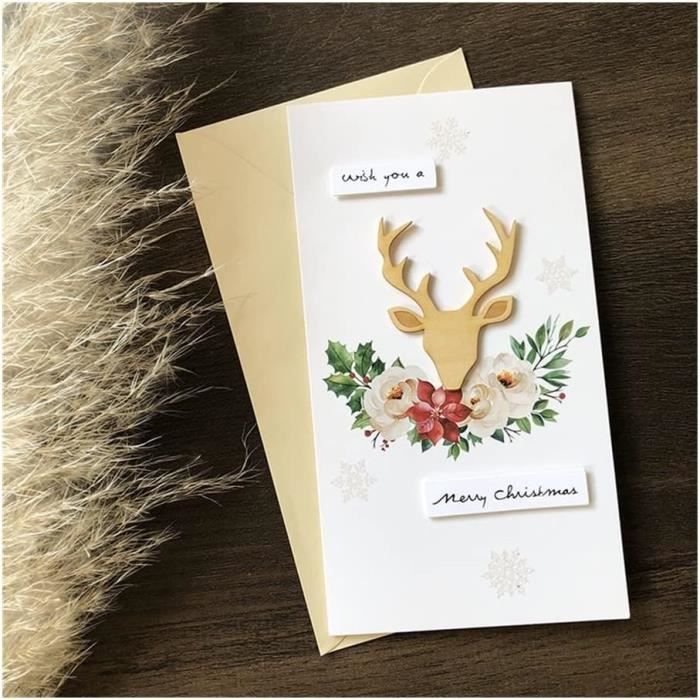 Carte De Noël Carte De Noël De La Carte De Noël De Haute Qualité Avec ...