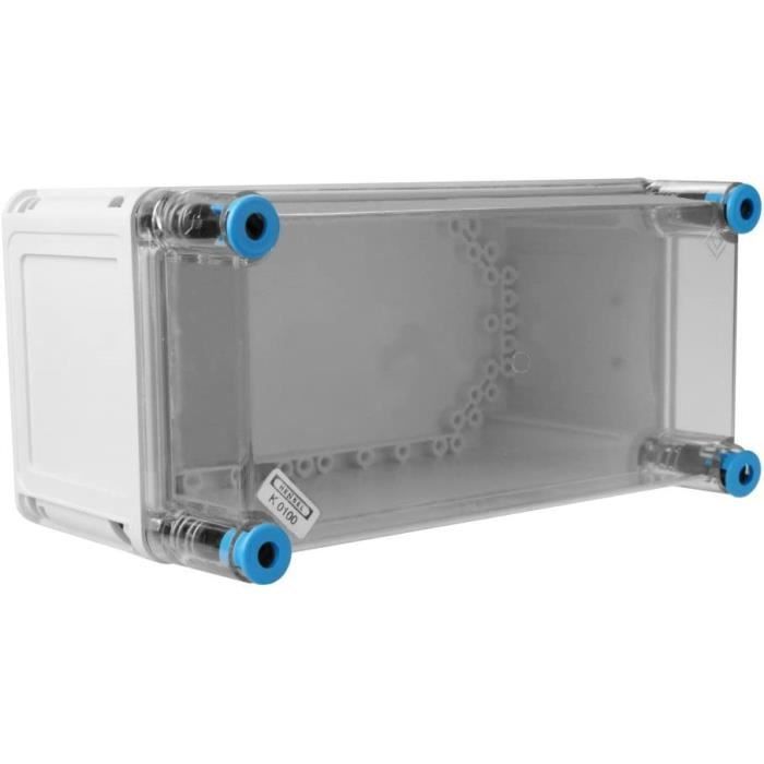 Boîte de dérivation K0100 6592 avec couvercle transparent-150x300x170 ...