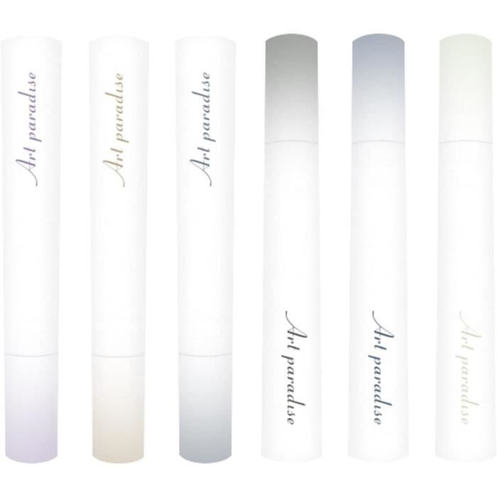 Stylo à peinture fluorescente | 6 surligneurs pastel de couleurs ...