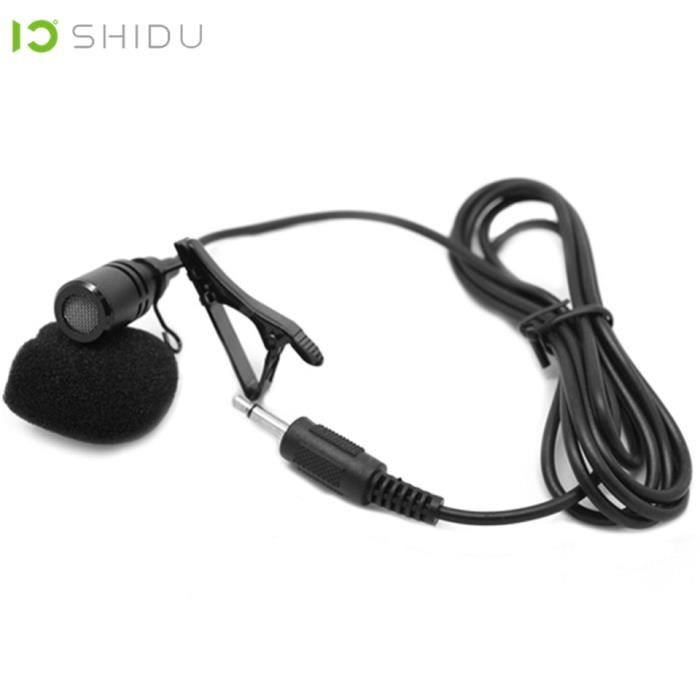 Microphone,Microphone Lavalier S6, micro mégaphone pour amplificateur ...