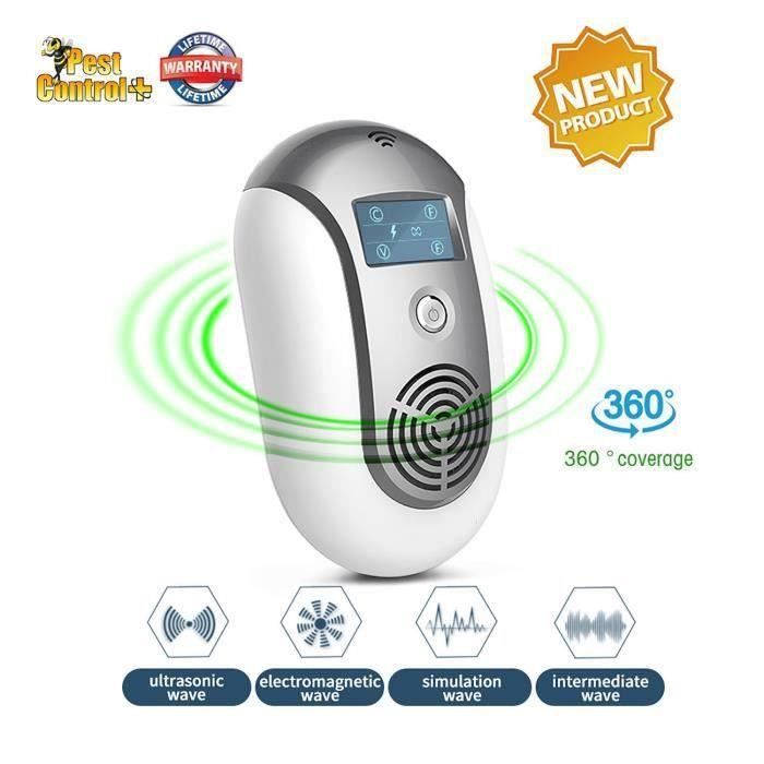 Insectifuge électromagnétique ultrasonique Contrôle électronique ...