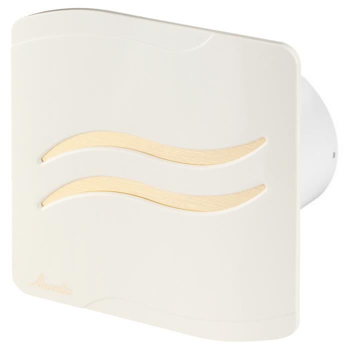 100mm Timer Aerateur Salle De Bain Extracteur D'air Ecru ABS Panneau ...