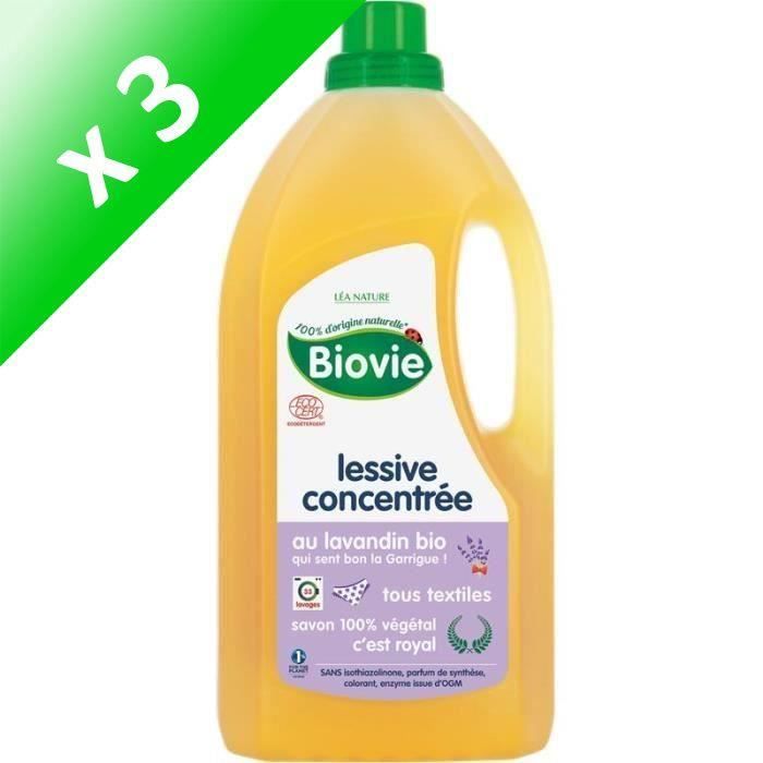 BIOVIE Lessive toute simple - 2 L (Lot de 3) - Cdiscount Au quotidien