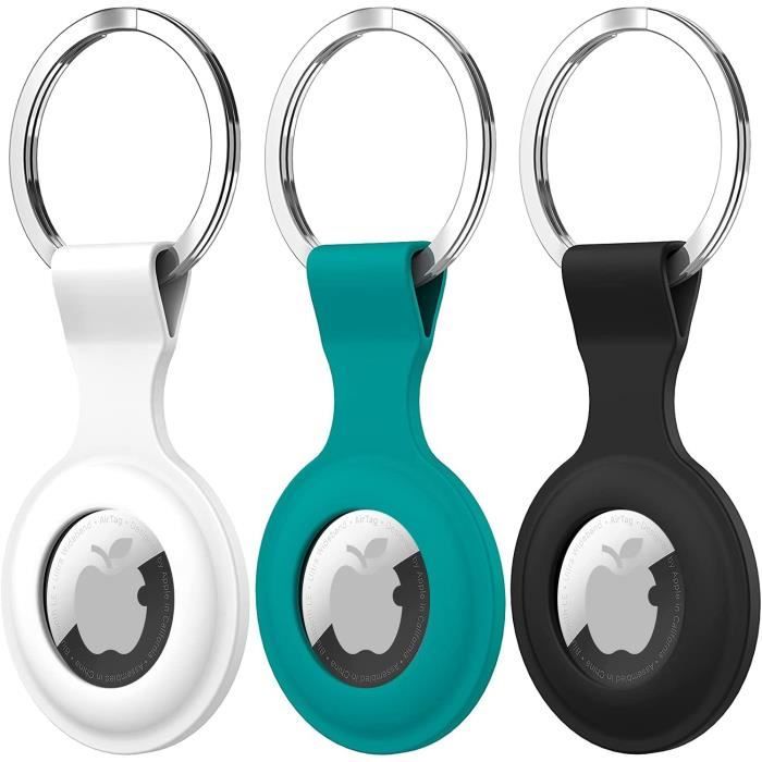 3 Pièces Apple AirTag Keychain Locator Tracker Protection Coque Finder ...