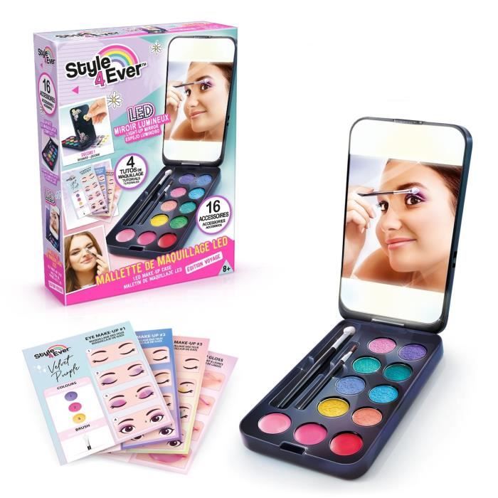 Mallette de Maquillage LED de Voyage - Style 4 ever - Canal Toys ...