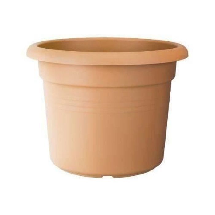 Elho Green Basics Cilinder Pot de fleurs Marron clair 55 cm - Cdiscount ...