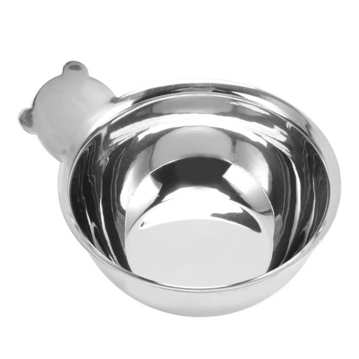 Fafeicy soucoupe en métal Bol en acier inoxydable empilable gain de ...