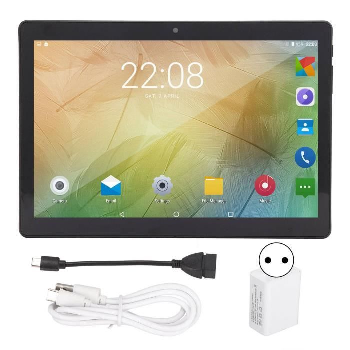 HURRISE Tablette HD Tablette 10 pouces 32 Go ROM 2 Go 10 pouces ...