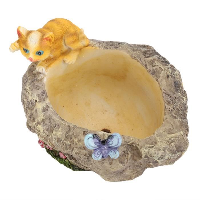 Pot de fleurs - KIMISS - Mini résine animal - 14x12x9 cm - Décoration ...