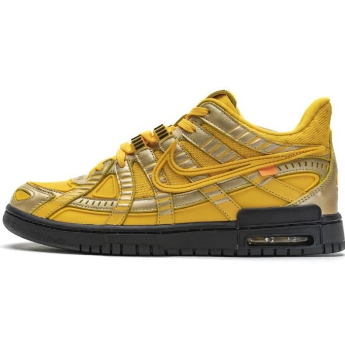 Nikes Air Max SB Dunk Low Retro High Chaussure pour Homme femelle jaune ...