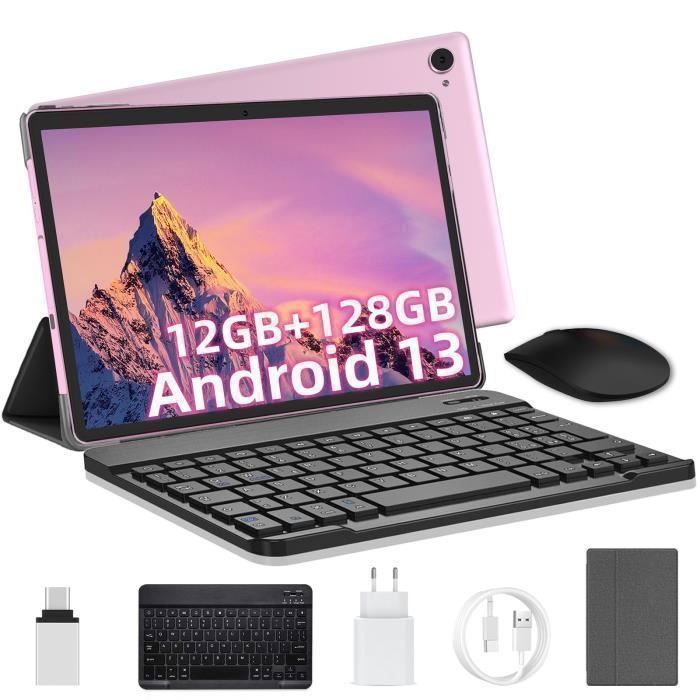 Tablette 10 Pouces - OUZRS - Android 13 - 12Go RAM - 128Go ROM - 5G WiFi - Rose - Cdiscount ...