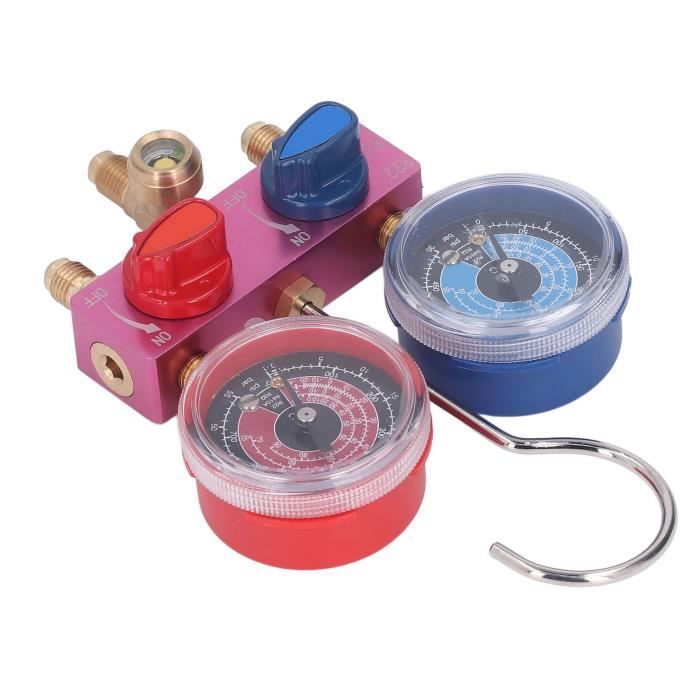 Ensemble de manomètre de réfrigérant - PWSHYMI - G1/4 - Compatible R22 ...