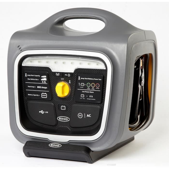 RING Booster Station de Charge 800 Ampères 12V - Achat / Vente station ...