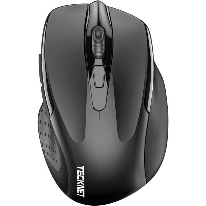 TECKNET Souris Bluetooth sans Fil, Wireless Mouse 3200 DPI avec 6 ...