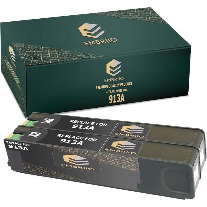 913A 913 A 2 Noir Cartouches D'Encre Remplacement Pour Hp Pagewide ...