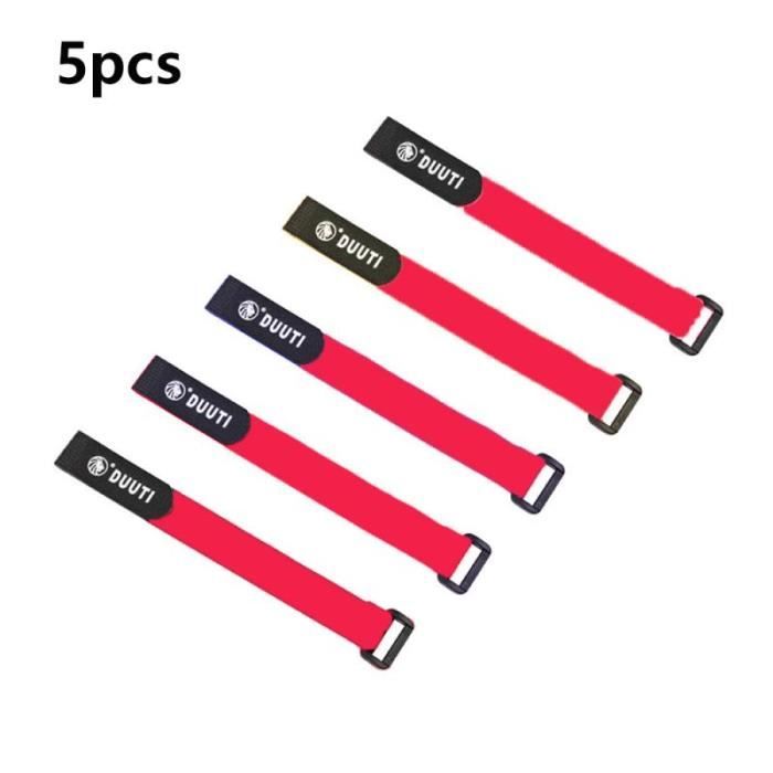 POMPE A VELO,red 5pcs--bande de fixation en Nylon pour vélo, 25cm, 5 ...