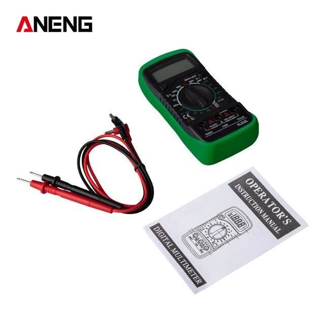 Multimetre,Green--multimètre numérique portatif XL830L LCD rétro ...