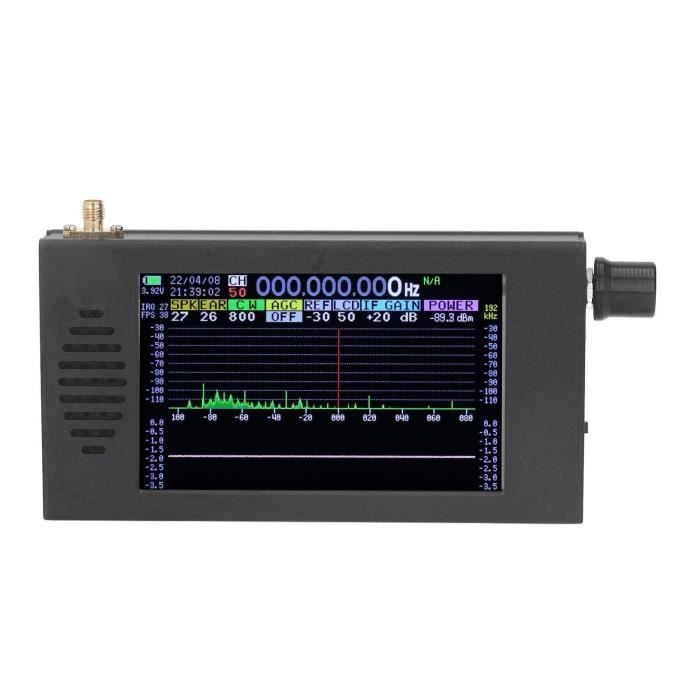 ZJCHAO récepteur radio SDR Récepteur SDR démodulation numérique DSP 100K à 149MHz récepteur ...