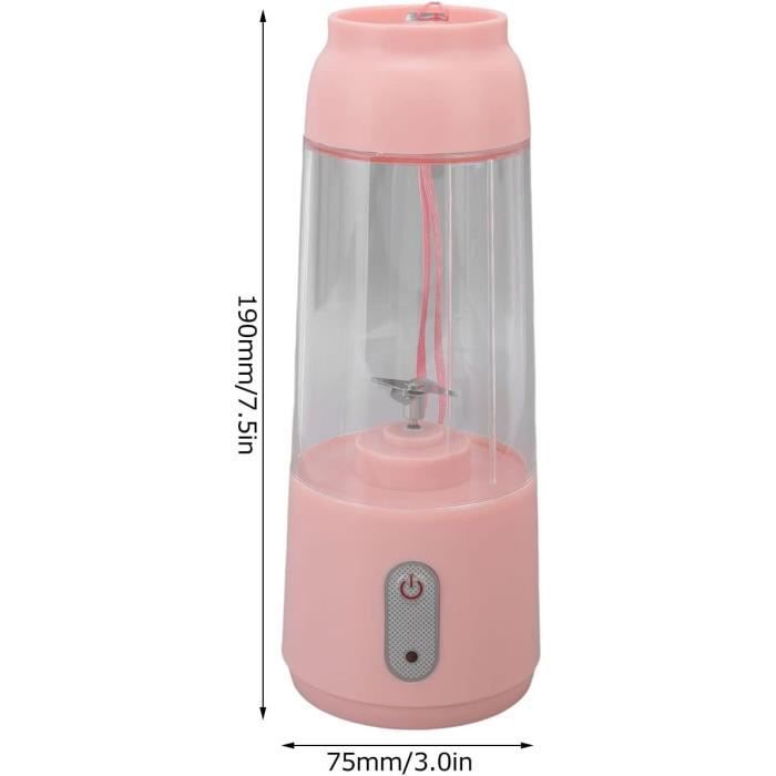 Blender Portable Mixeur Personnel Rechargeable Par Usb Pour Smoothies ...