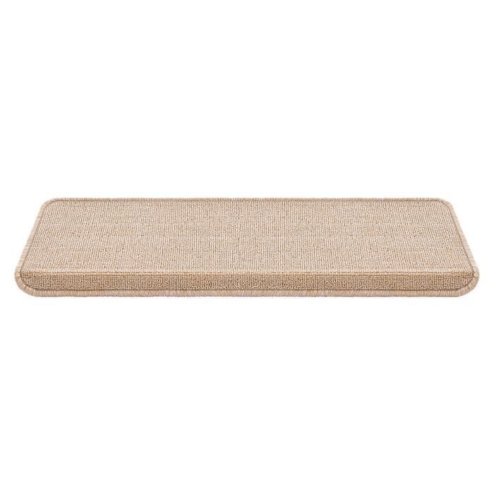 Lot de 15 marchettes d'escalier rectangulaires antidérpantes 65 x 24 cm ...