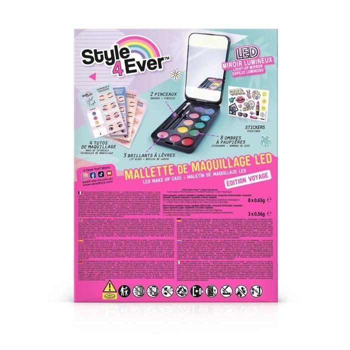 Mallette de Maquillage LED de Voyage - Style 4 ever - Canal Toys ...
