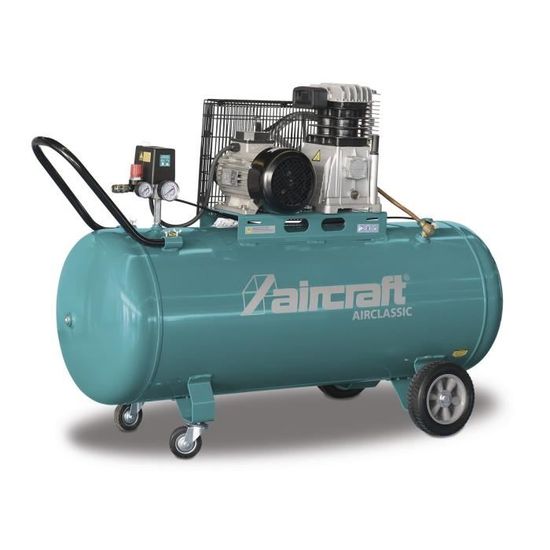 Compresseur mobile 10 bars 200l 288l/min 2,3kW 230V Aircraft ...