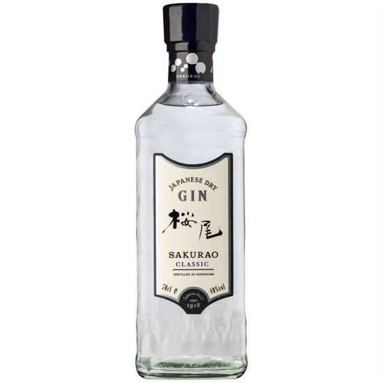 Gin Sakurao Original - Origine Japon - 70cl - La cave Cdiscount