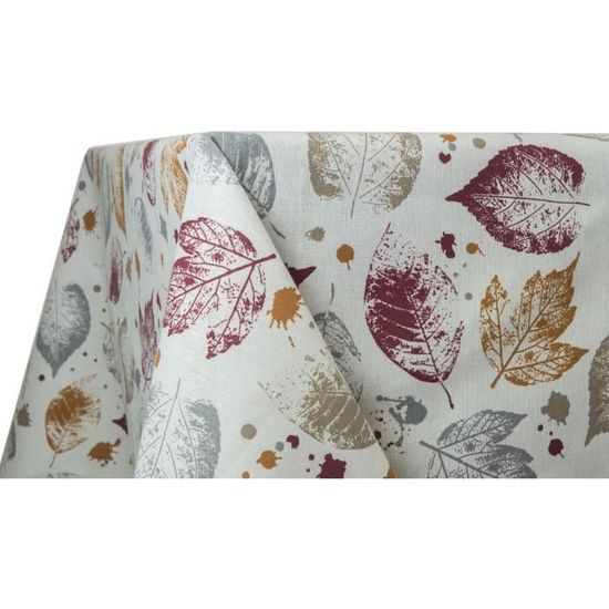 Nappe De Cuisine Et Salon Fantaisie Automne, Fabriquée En Italie, Nappe ...