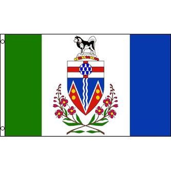 Drapeau Yukon 150x90cm - canadien Haute qualité - Cdiscount
