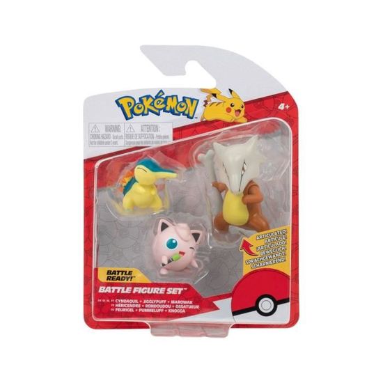 Pokémon - pack de 3 figurines - Cdiscount Jeux - Jouets