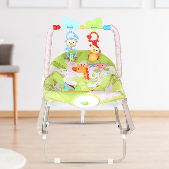 Vvikizy Chaise bébé Berceau de chaise berçante doux et détachable pour ...